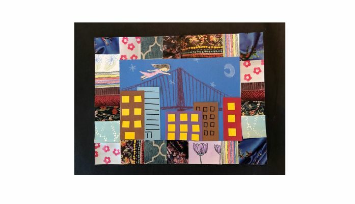 Family art project: Faith Ringgold collage | CSMA